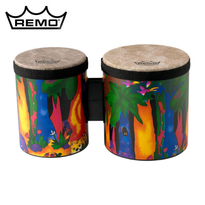 Remo Rhythm Club Bongos Set 小孩用邦哥鼓 Kid Bongo set兒童用曼波鼓 - 民揚樂器