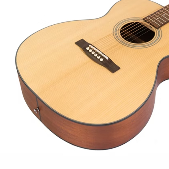 Guild OM340 OM340C 民謠吉他 OM桶 雲杉面單 側背桃花心 附原廠吉他袋 - 民揚樂器