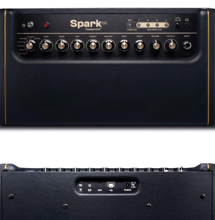 Positive Grid Spark 40 數位音箱 喇叭 電吉他音箱 電貝斯 音響 - 民揚樂器