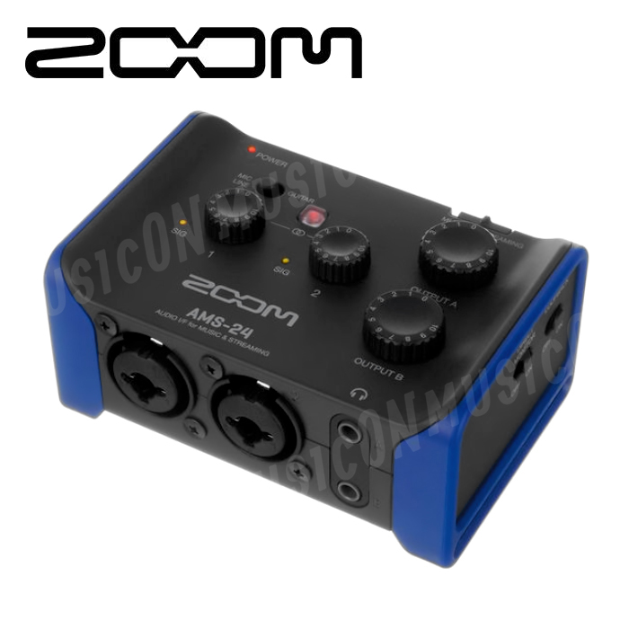 ZOOM AMS系列 USB錄音介面 AMS22 AMS24 AMS44 行動錄音介面 - 民揚樂器